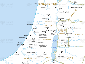 Hebron Bible Map | Free Bible Maps